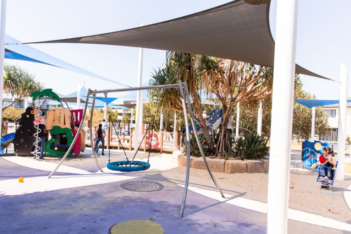 Bulimba Riverside Park in Bulimba | Love Street Playground - Brisbane Kids