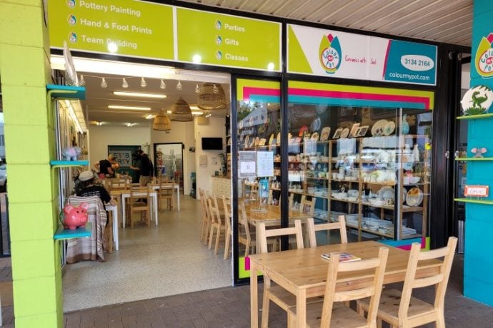 School Holiday Fun at Colour My Pot - Brisbane Kids